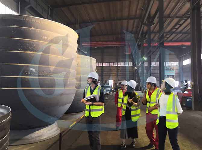 2mm 200mm ASME Pressure Vessel Dished Ends Ms Dish End Ellipsoidal Shaped