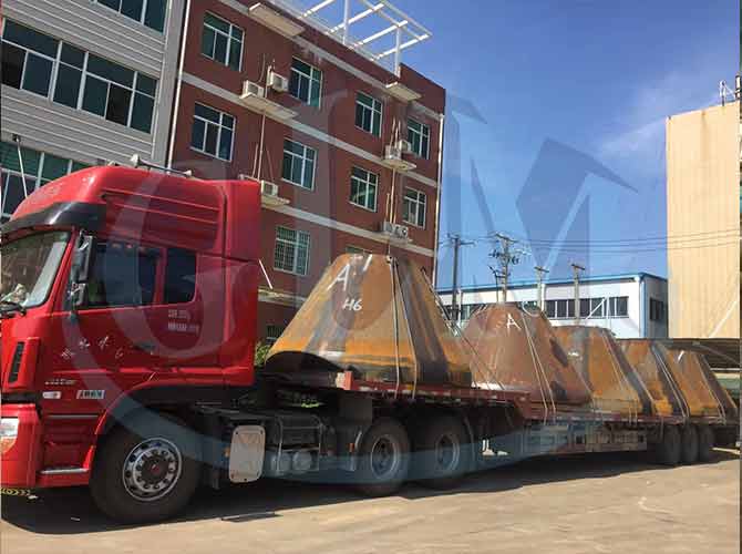 PED Conical Tank Heads Stainless Steel 304 Pressure Vessel End Caps ...