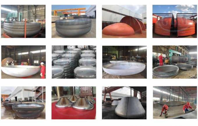 ASME SA516-70 Hemispherical Pressure Vessel Dished Head 40.5” ID X .250 Min