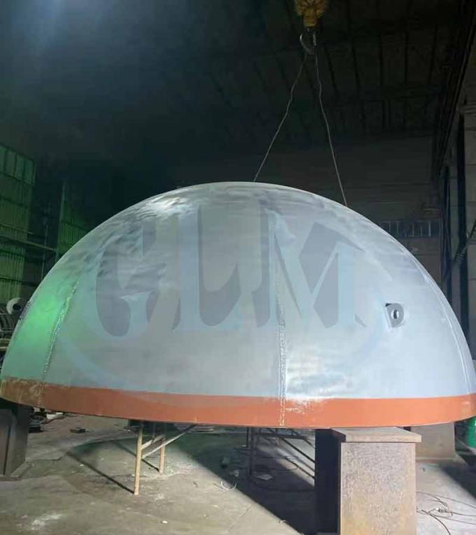 SA516gr70n 304L 316L Stainless Steel Hemispherical Tank Heads Semi ...