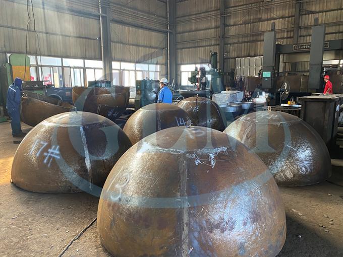 SA516 Gr70 Tank Dished End 4500mm Diameter 28 Mm Thick