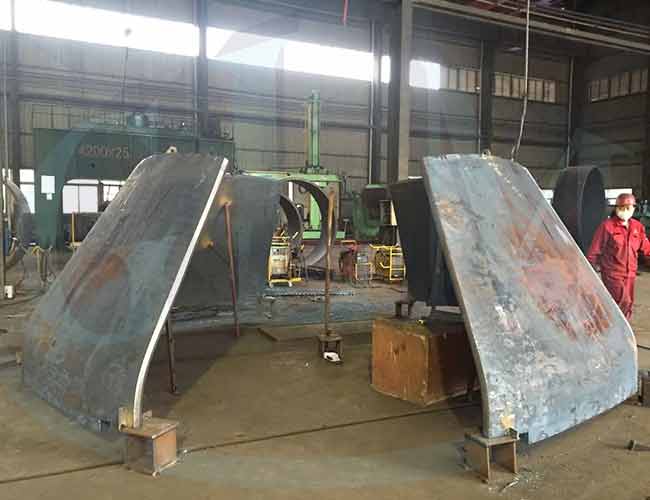 Toriconical Cone Tank Heads And Vessel Dished Ends For Reactor Tank