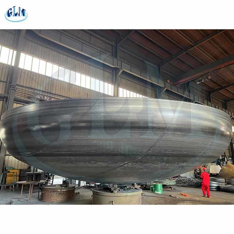 3000mm Diameter 6mm Think Elliptical Head End Caps Tank Head For ...