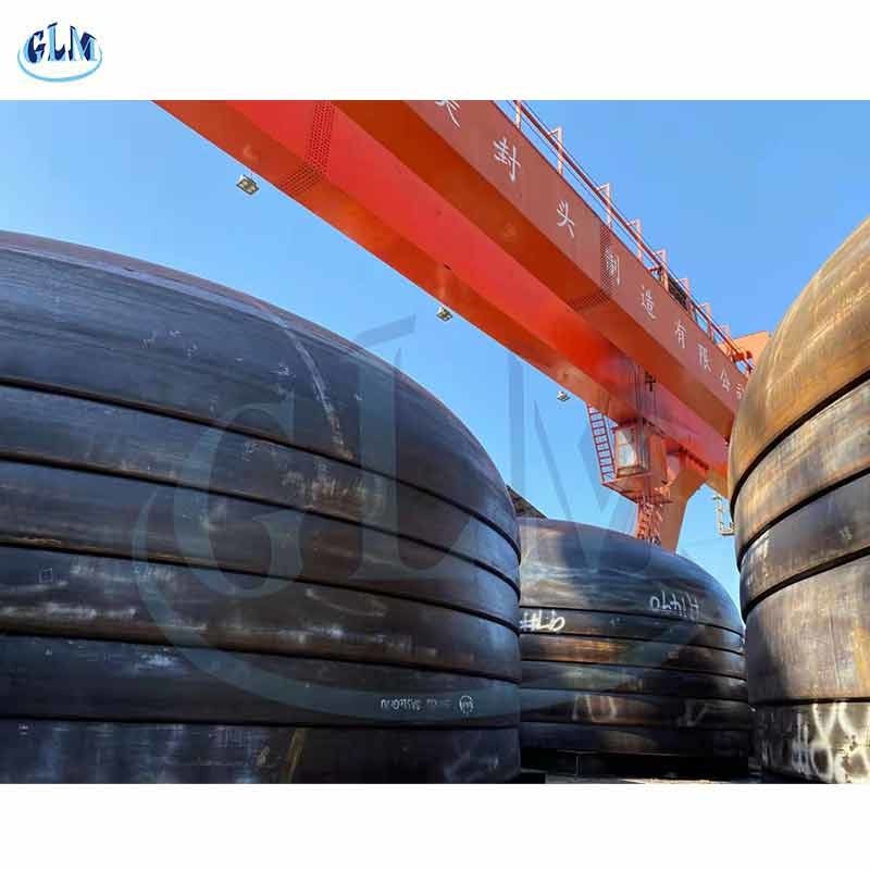 2:1 Ellipsoidal Dish Heads 3000mm Dimater 16mm Thickness For Storage Tank