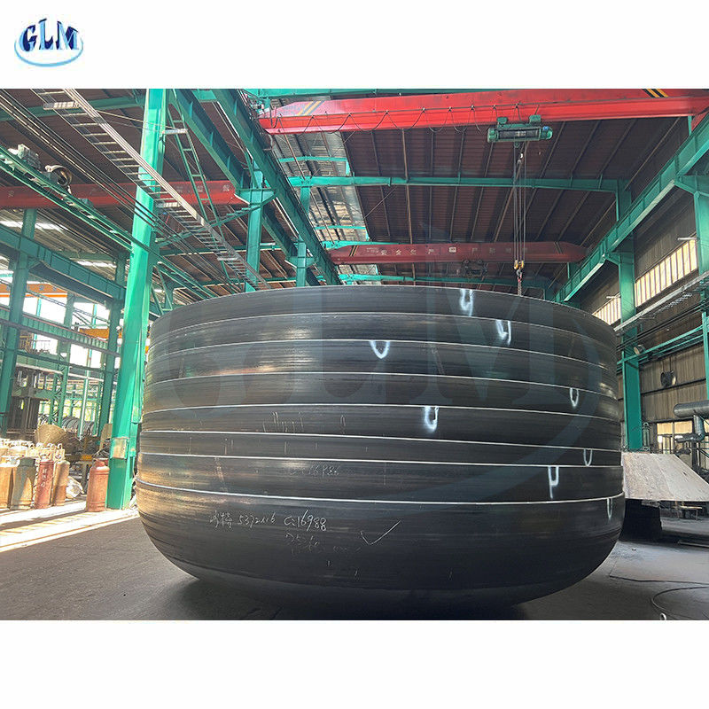 5372 Diameter Carbon Steel Semi Elliptical Heads For Shell And Tube ...