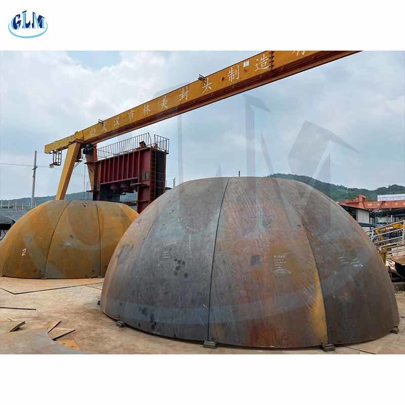 ASME SA516-70 Hemispherical Pressure Vessel Dished Head 40.5” ID X .250 Min