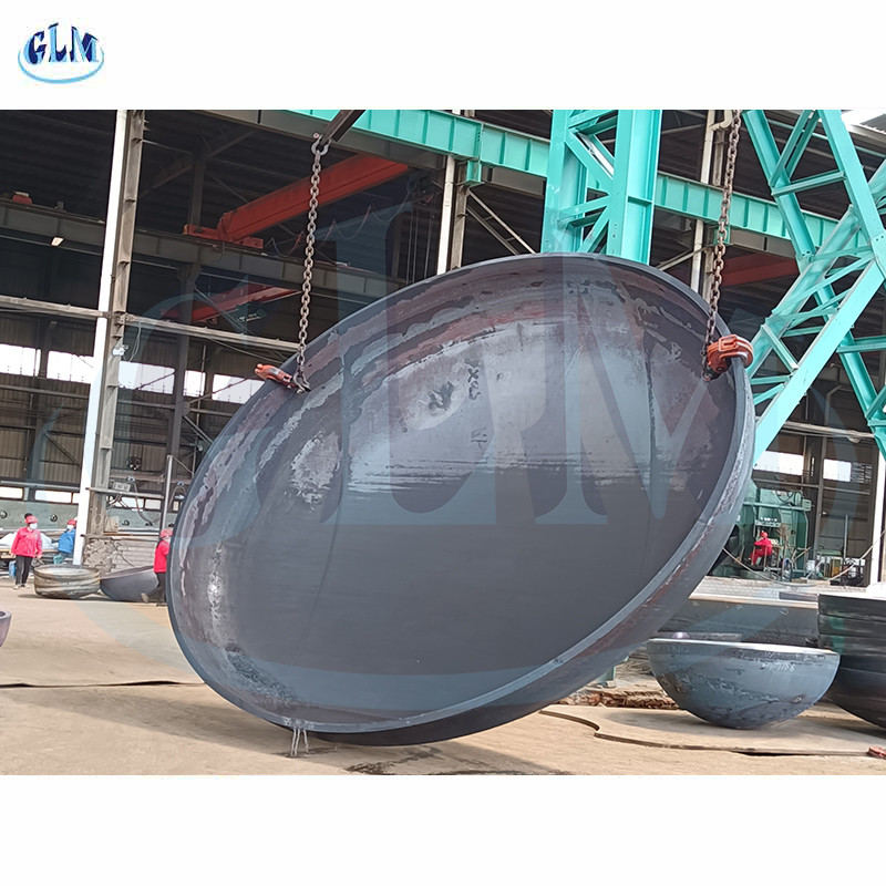 SA516 GR.70 N 2:1 Semi Elliptical Head 4600mm Diameter 80mm Thickness