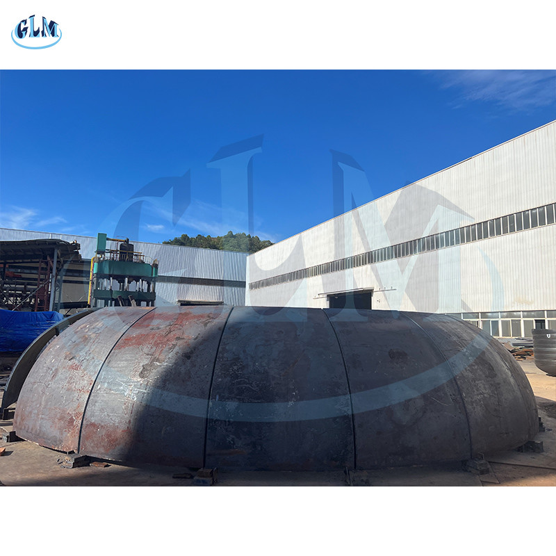 Carbon Steel Conical Tank Heads 9500mm Diameter For Reactor Tank