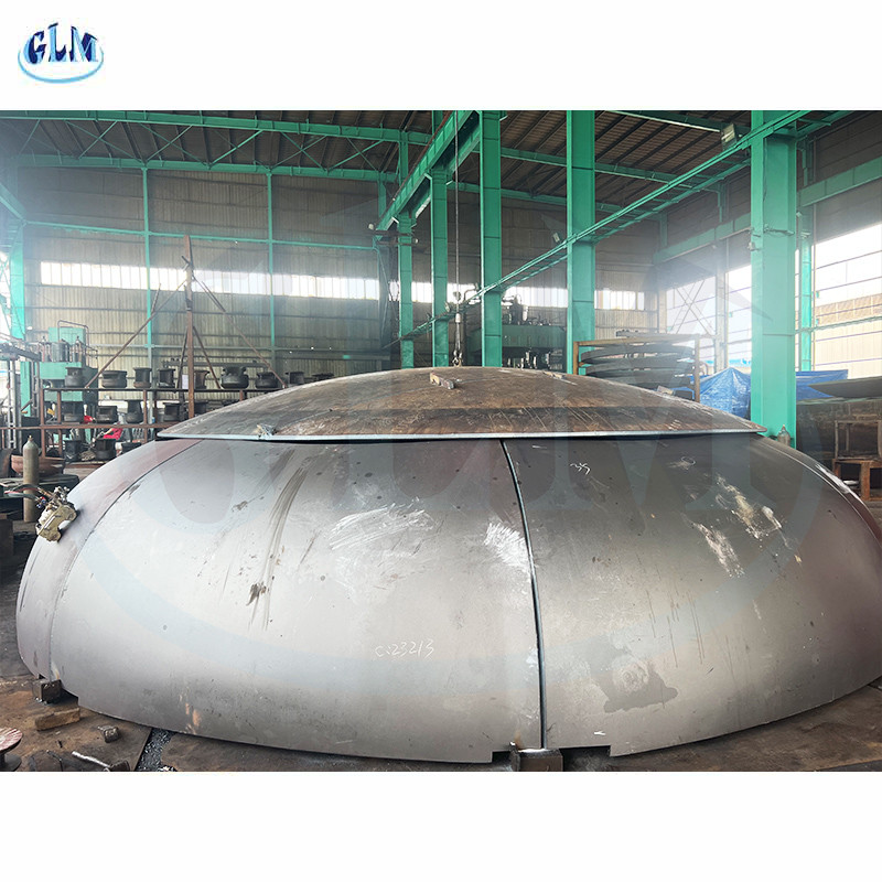 7000mm Diameter Carbon Steel Segmented Tank Head For Boilers And Heat ...