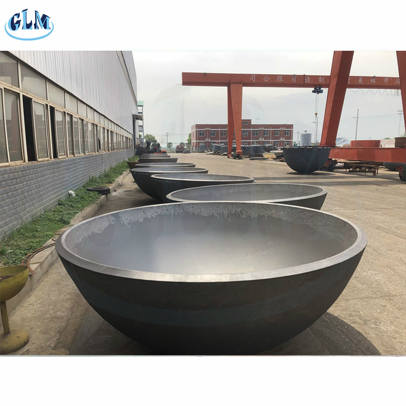 Carbon Steel Pressure Vessel Head Asme Dished Head 2590mm Diameter 88mm ...