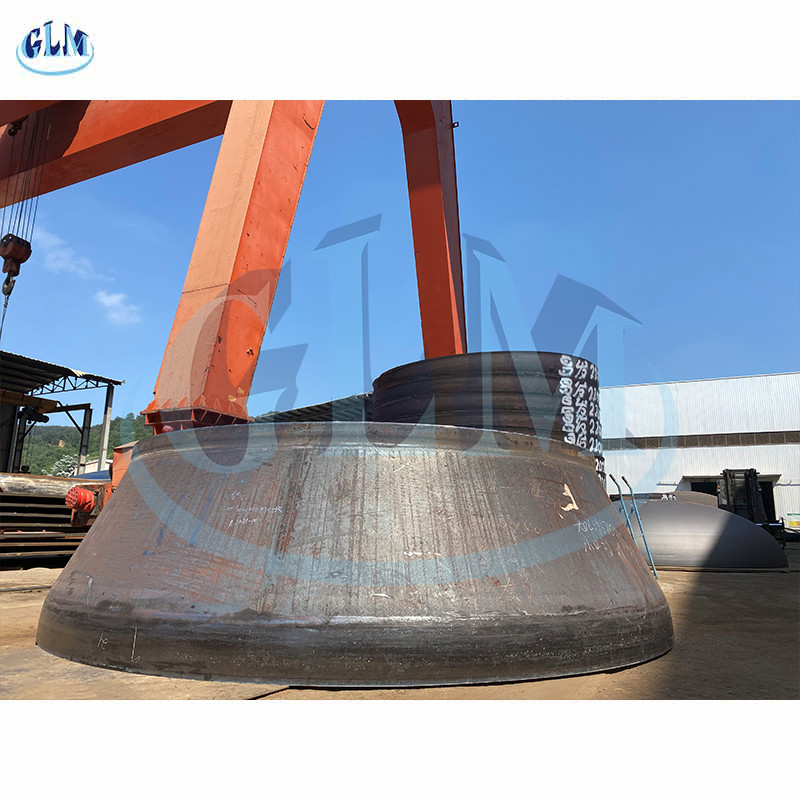 Carbon Steel Conical Tank Head, Concentric Cone, Eccentric Cone