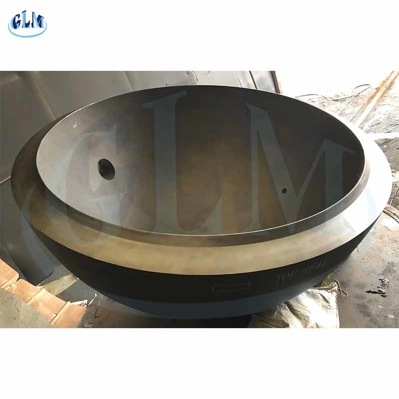 10000mm Hot Formed Ellipsoidal Dish End Hemispherical Tank Heads For ...