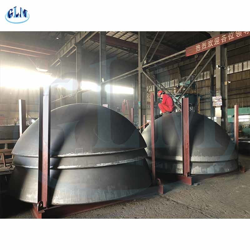 SA516 Gr70 89mm Hemispherical Head Pressure Vessel End Cap Semi ...