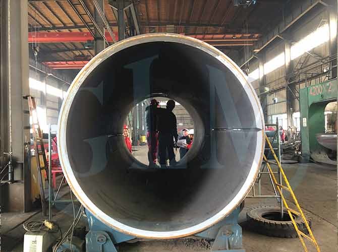 3000MM PED Cone Head Asme Ellipsoidal Head Dimensions Dish Ends For ...