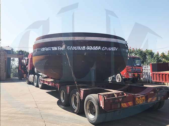 Aluminum Ellipsoidal Dish End Pressure Vessel End Cap 10000mm For ...