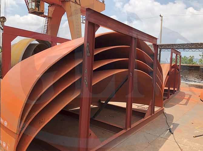 800mm 900mm 1000mm Cast Iron Pressure Vessel Dome Ends Spherical Dished ...