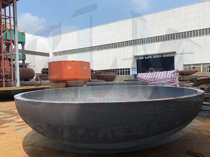 Aluminum Ellipsoidal Dish End Pressure Vessel End Cap 10000mm For ...