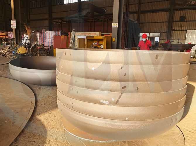 ASME 5mm 400MM U Stamp Semi Elliptical Tank Head Dimensions