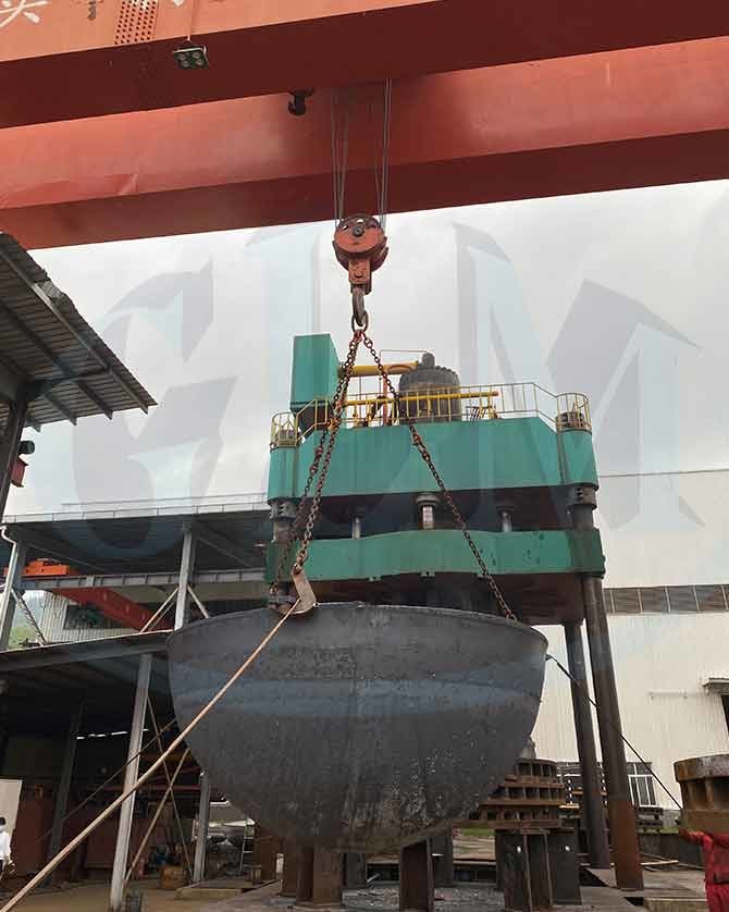 Formed Elliptical Dished Head Vessel Dished Ends Mild Steel 300mm