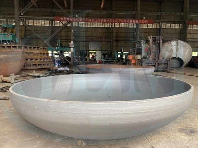ASME Pressure Vessel Boiler Part Steel Torispherical Head Dish End