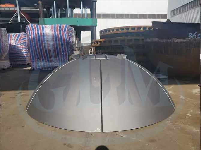 1600mm Diameter 38mm Thickness Elliptical Head 2 1 Dimensions ...